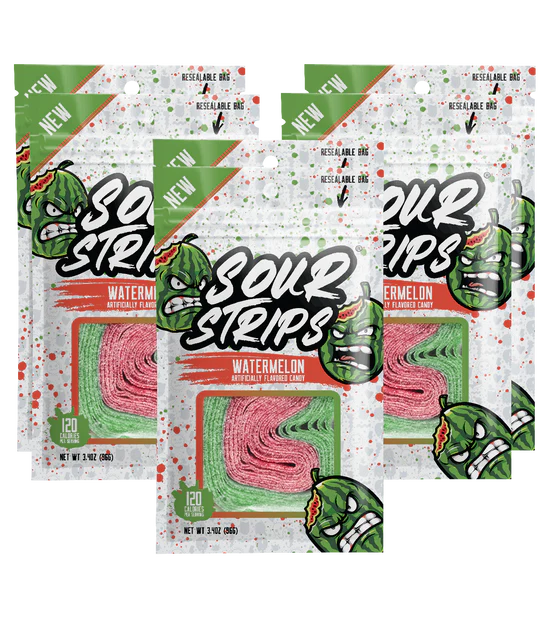 WATERMELON- SOUR STRIPS – Elmors